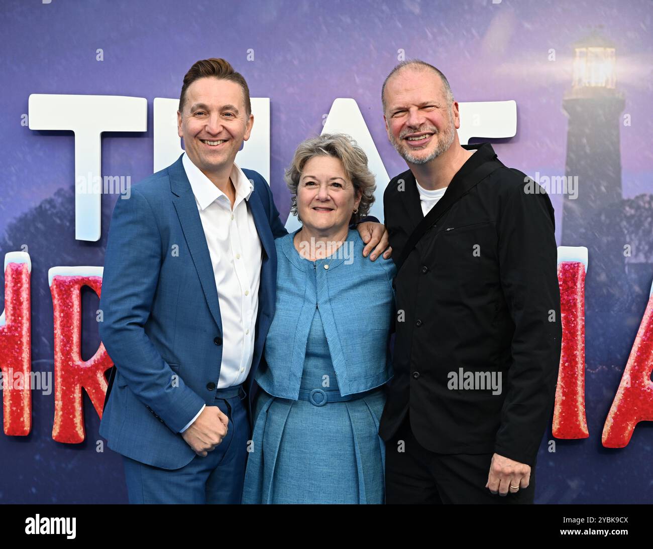 LONDON, ENGLAND: 19th October 2024: Colin Hopkins, Bonnie Arnold, Peter ...