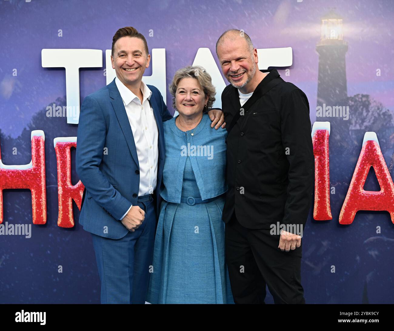 LONDON, ENGLAND: 19th October 2024: Colin Hopkins, Bonnie Arnold, Peter ...