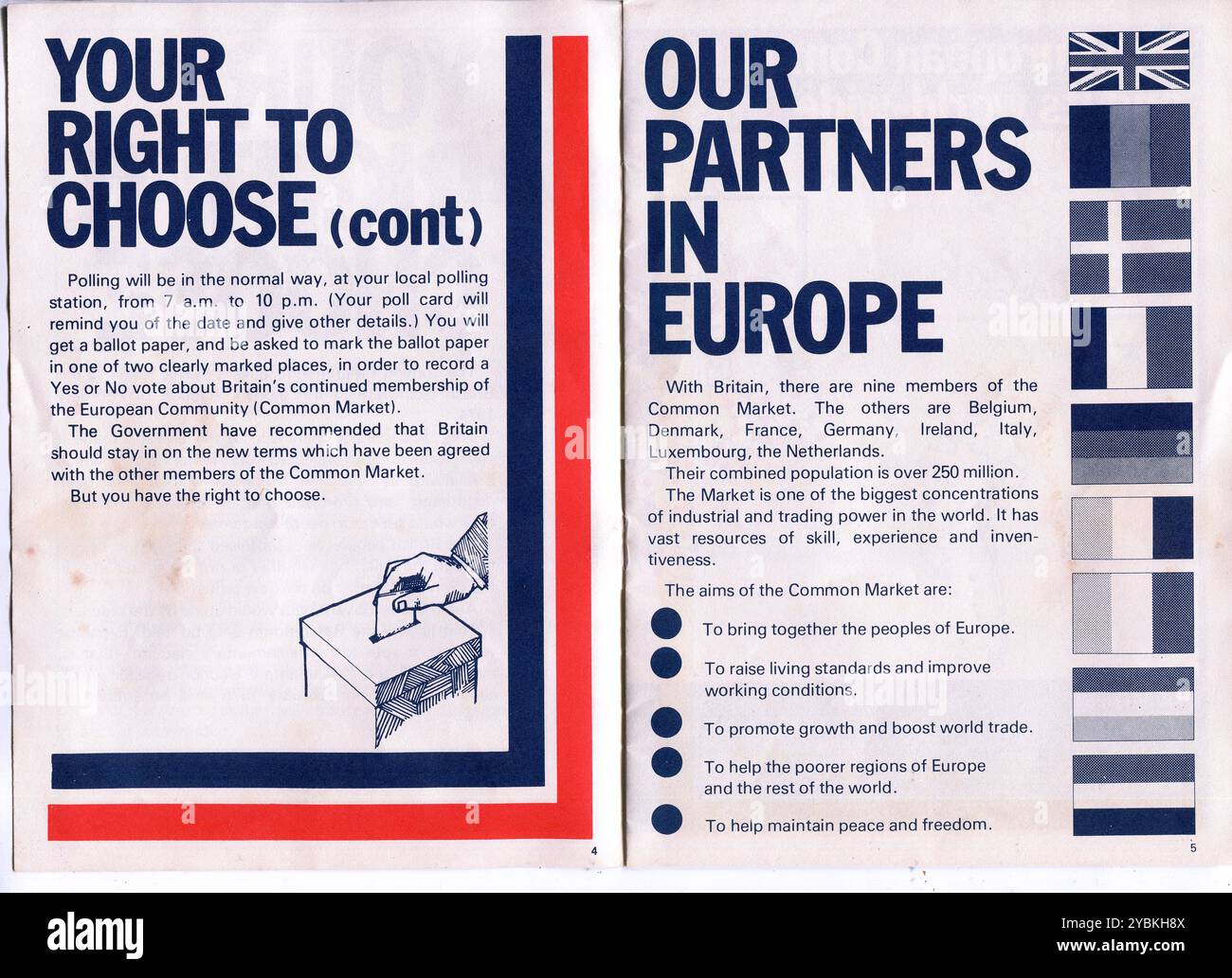 1975 referendum uk hi-res stock photography and images - Alamy