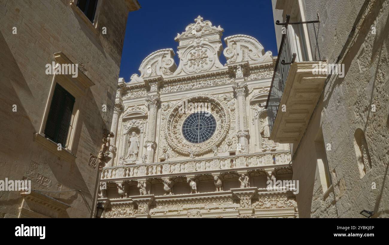 Stunning baroque architecture in lecce, puglia, with intricate ...