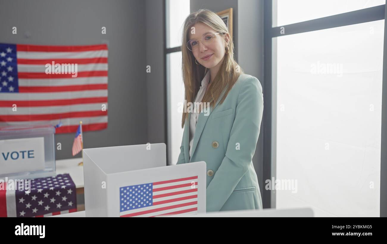 Inside voting united states hi-res stock photography and images - Alamy