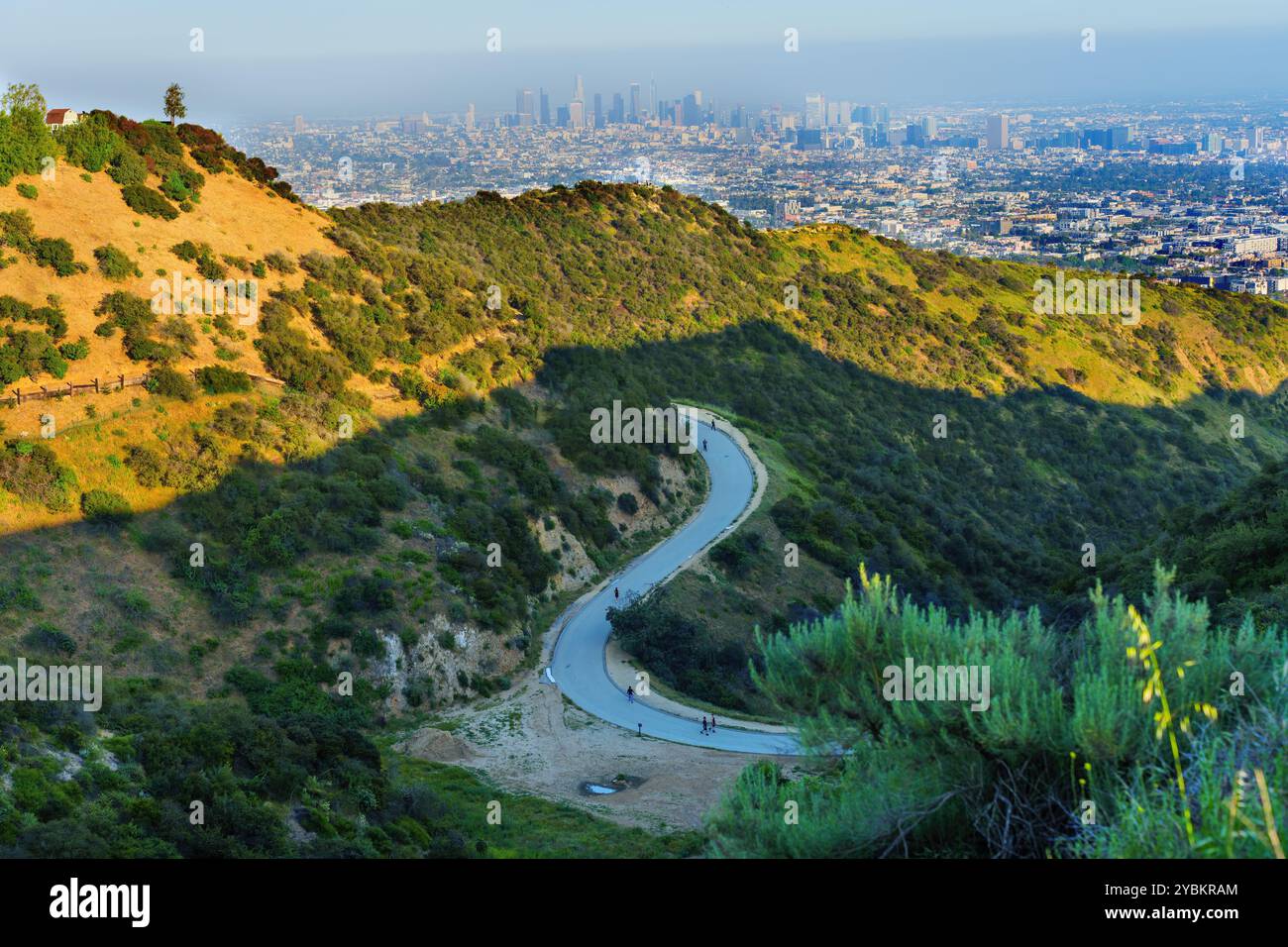 Winding trail in runyon hi-res stock photography and images - Alamy