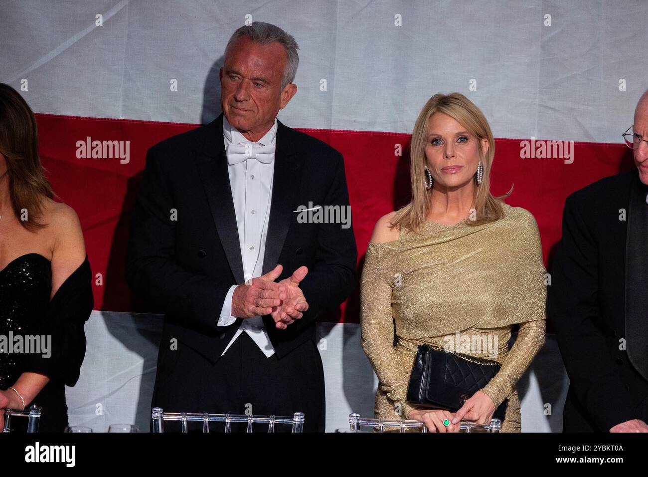 Robert F. Kennedy Jr., and his wife Cheryl Hines attend the 79th annual ...