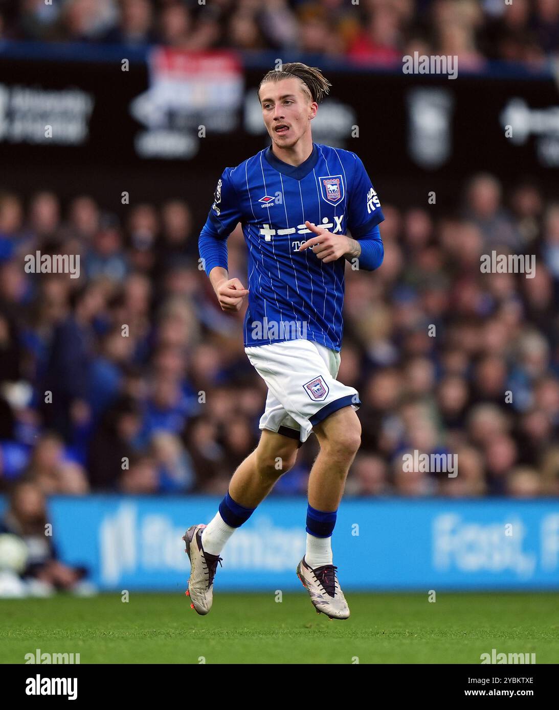 Ipswich Town's Jack Clarke during the Premier League match at Portman ...