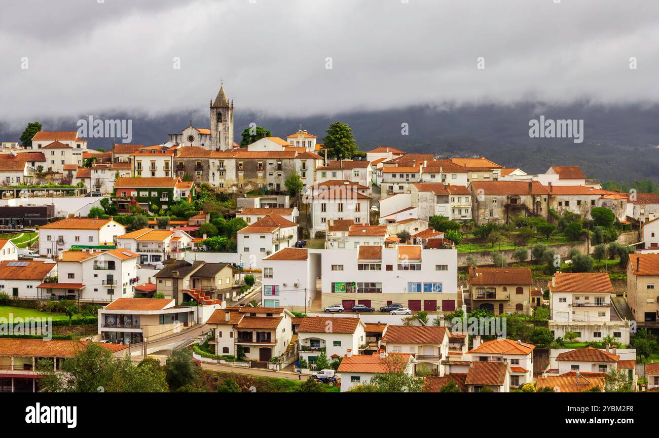 The Town of Penela, Portugal Stock Photo - Alamy