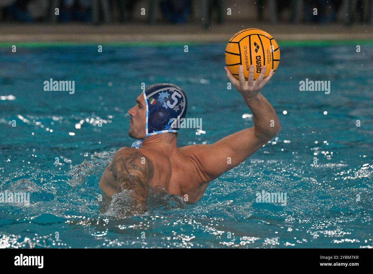 Aaron Younger (Pro Recco) during RN Savona vs Pro Recco Waterpolo ...