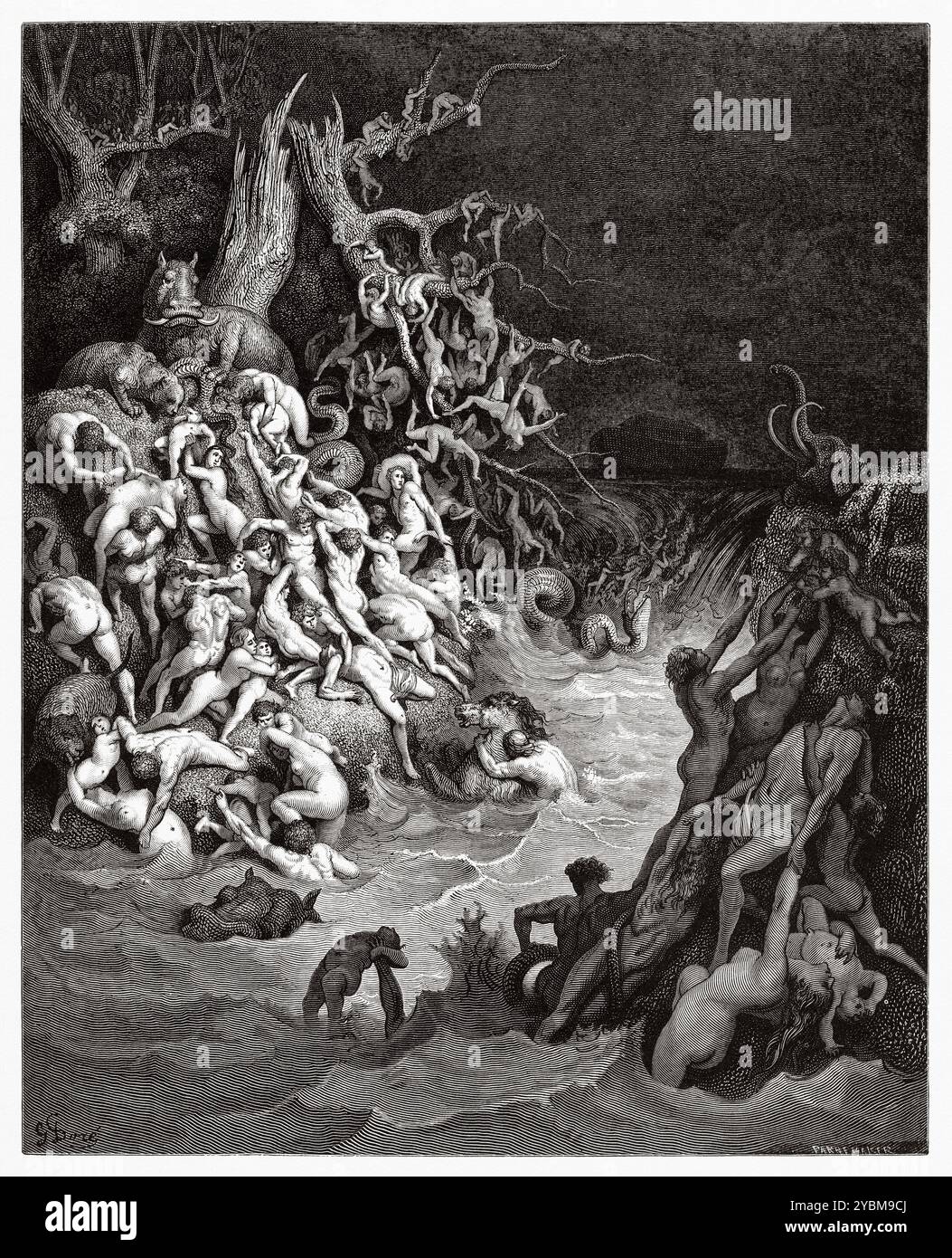 The waters flooded the earth for a hundred and fifty days (Genesis 7:24 ...