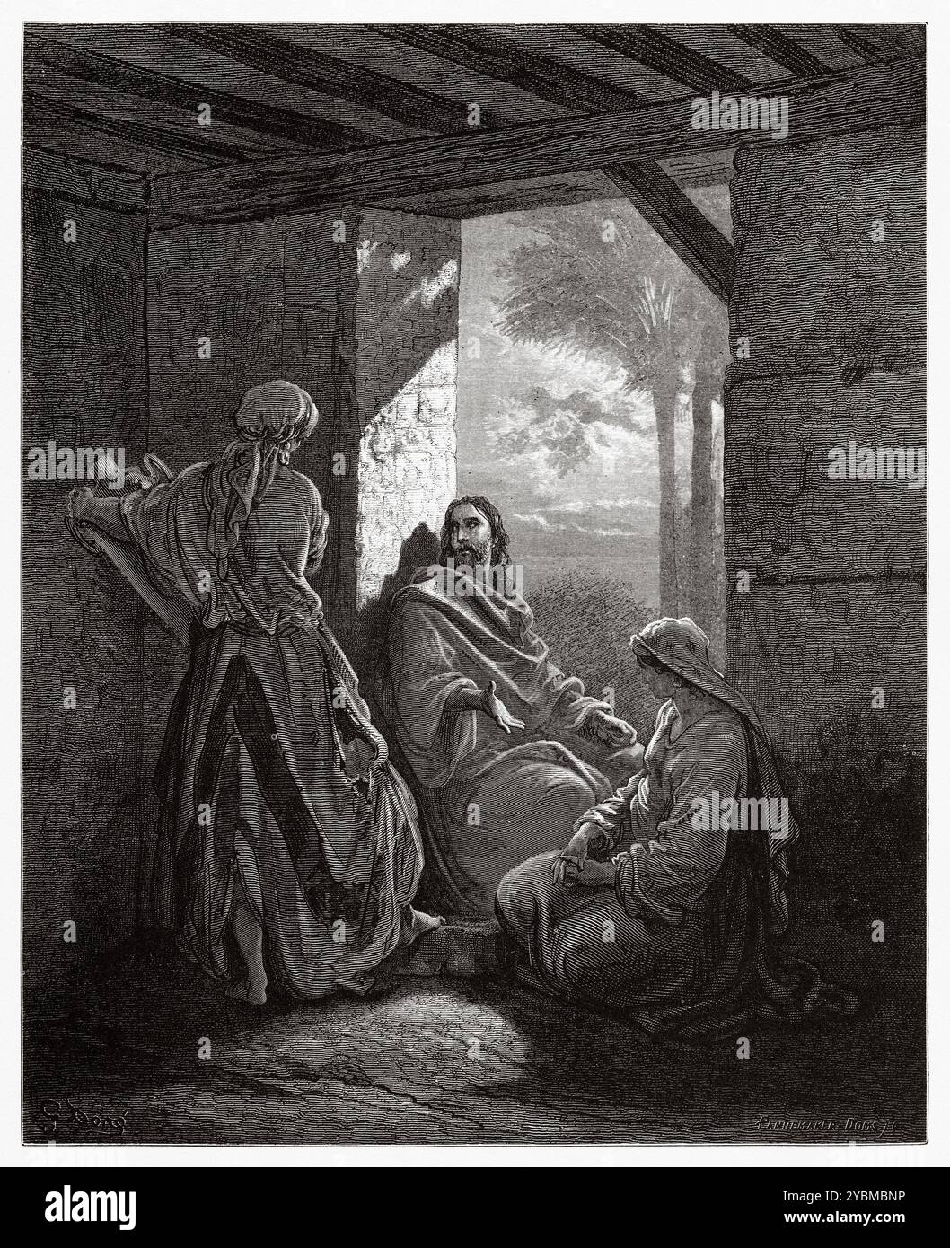 Gustave dore jesus and mary Cut Out Stock Images & Pictures - Alamy