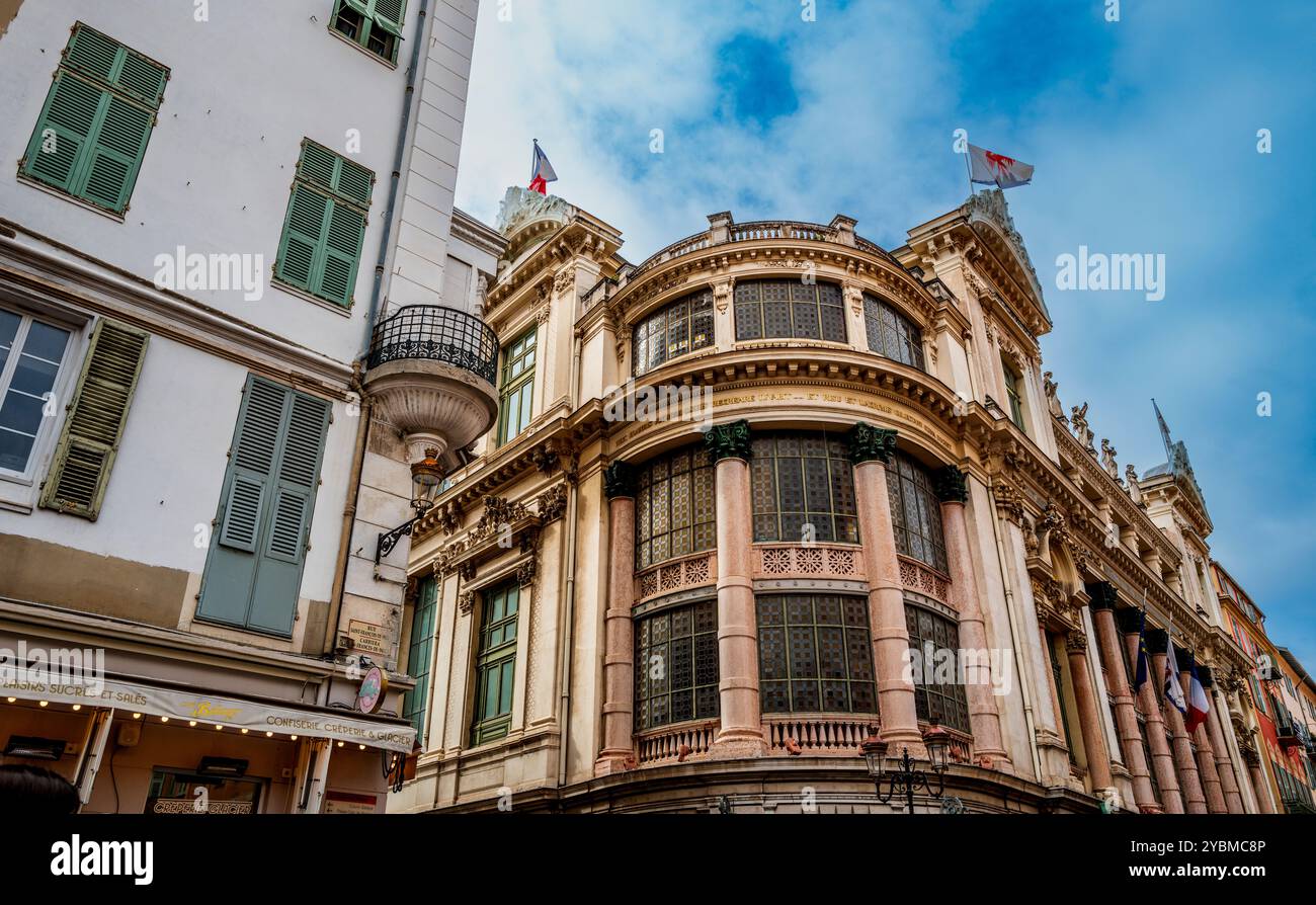 The Nice Opera House in the old town, Nice, France Stock Photo - Alamy