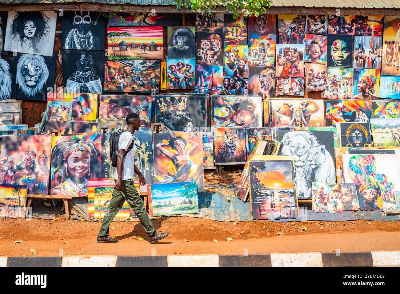 Kampala artists hi-res stock photography and images - Alamy