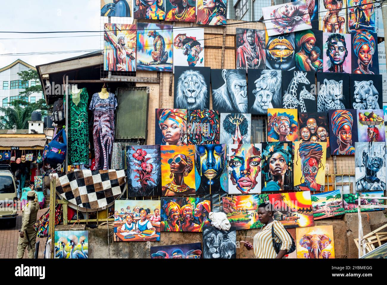 Kampala artists hi-res stock photography and images - Alamy