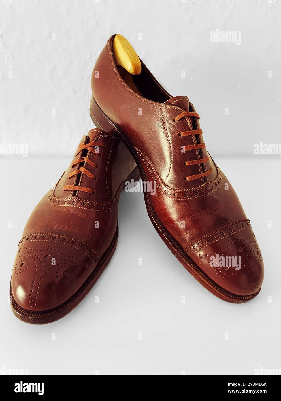 Premium British Handmade Bespoke Shoes from 1960 with vintage shoetrees ...