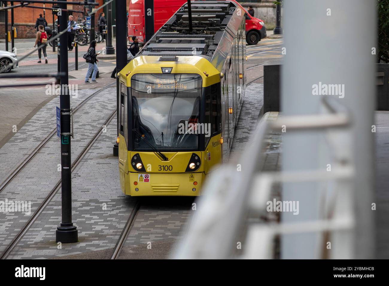 Manchester Metrolink is a tram/light rail system in Greater Manchester ...