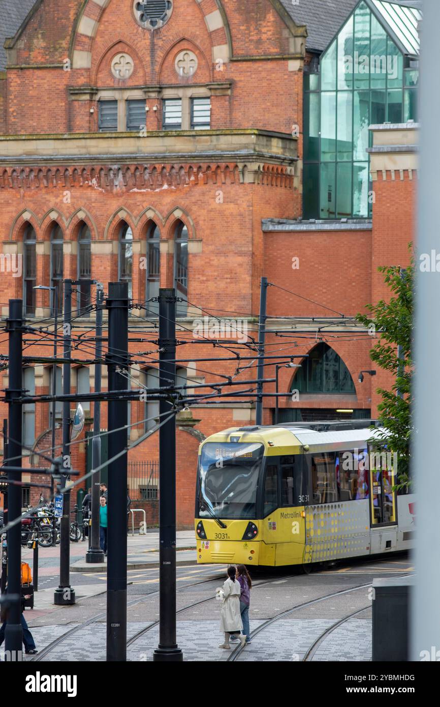Manchester Metrolink is a tram/light rail system in Greater Manchester ...