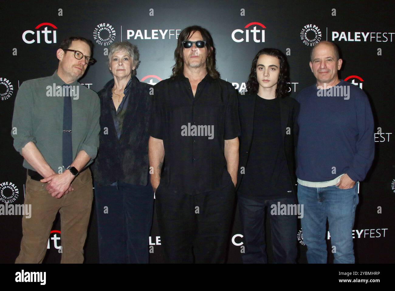 New York, NY, USA. 19th Oct, 2024. Scott M. Gimple, Melissa McBride ...