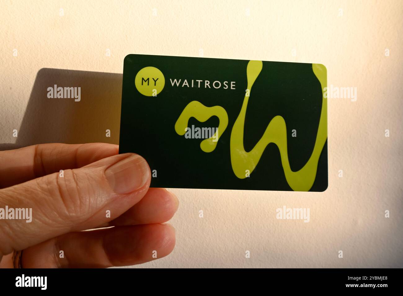 My Waitrose Loyalty Card Stock Photo - Alamy