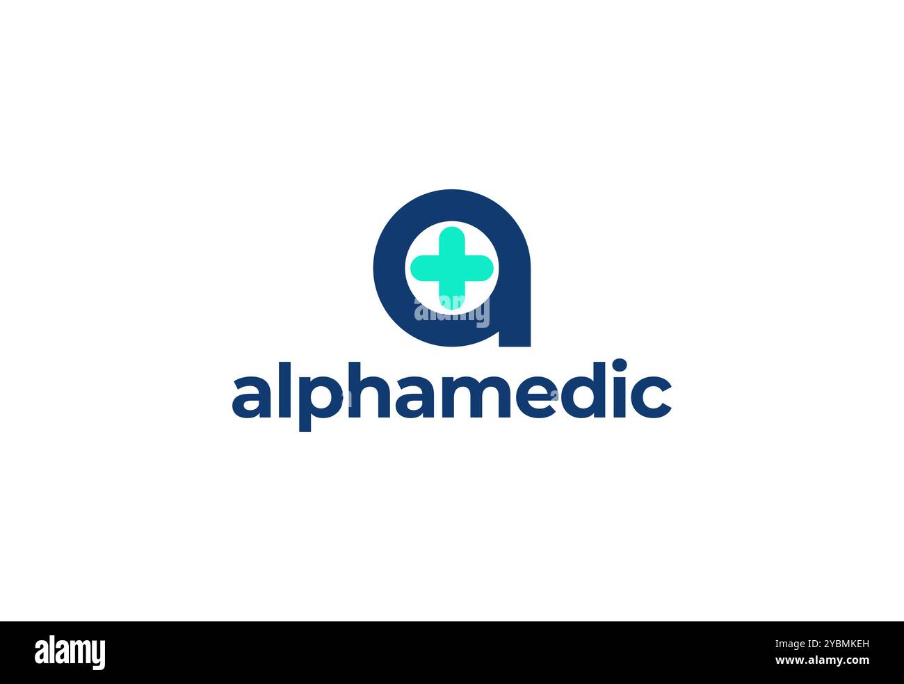 Logo letter A with symbol medical plus, Creative template for hospital ...