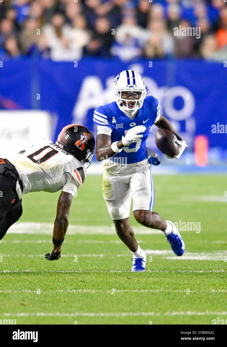 PROVO, UT - OCTOBER 18: Brigham Young Cougars wide receiver Darius ...