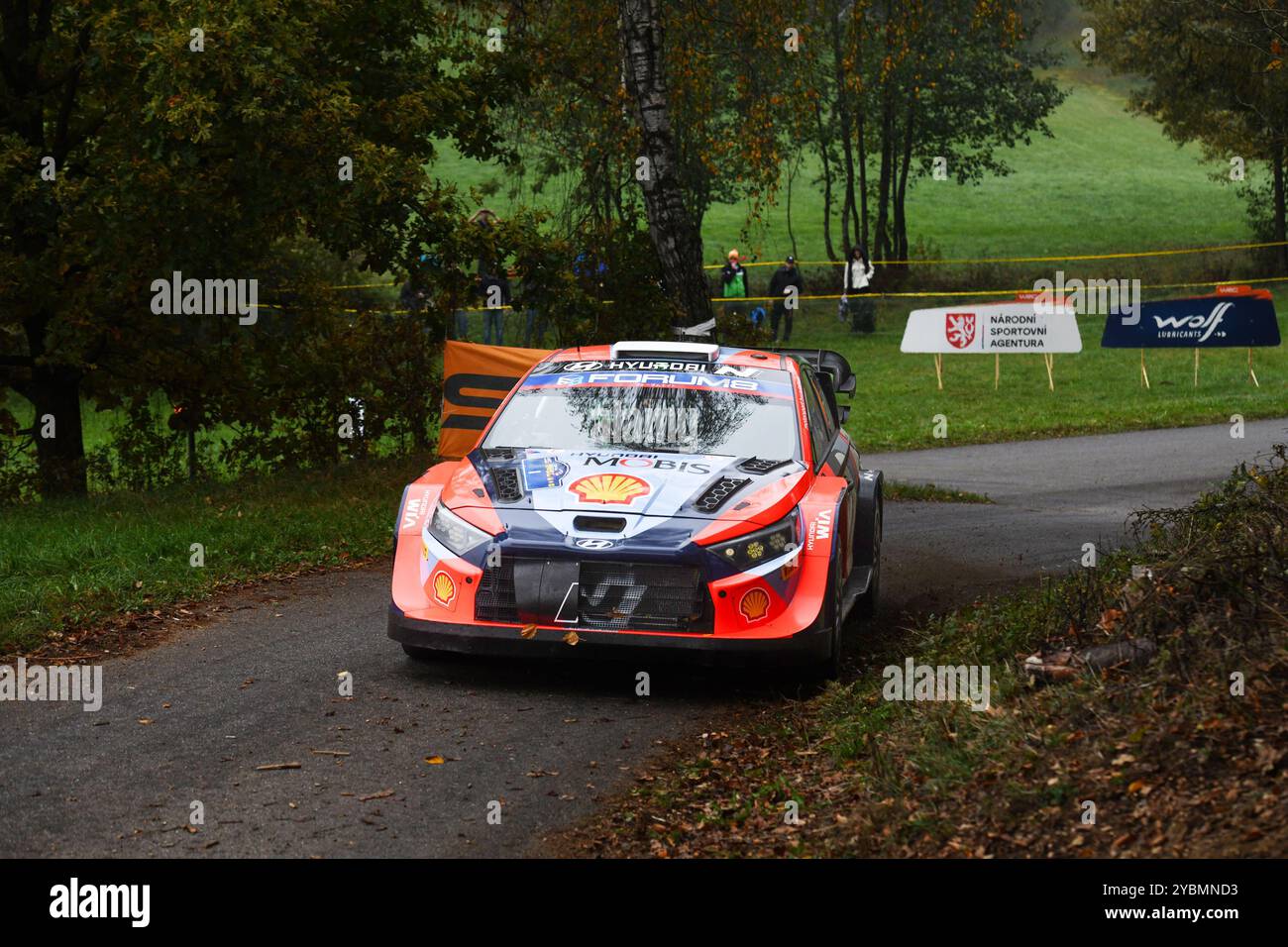 Driver Ott Tanak And Co-Driver Martin Jarveoja Of The Hyundai Shell ...