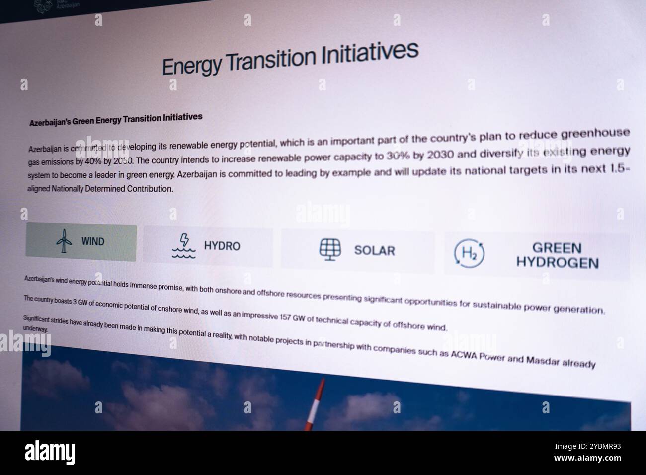 COP29. Photo Optically Captured. Baku, Azerbaijan. 07.07.2024 Stock ...