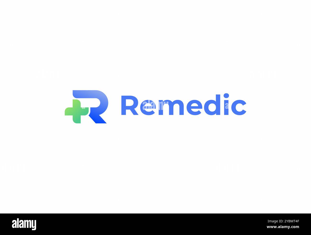 Logo letter R with symbol medical plus, Creative template for hospital ...