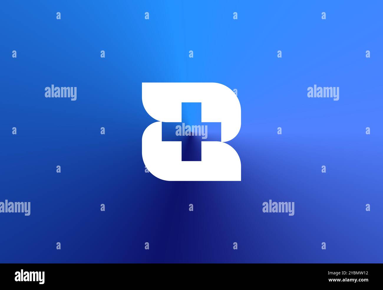 Logo letter Z with symbol medical plus, Creative template for hospital ...