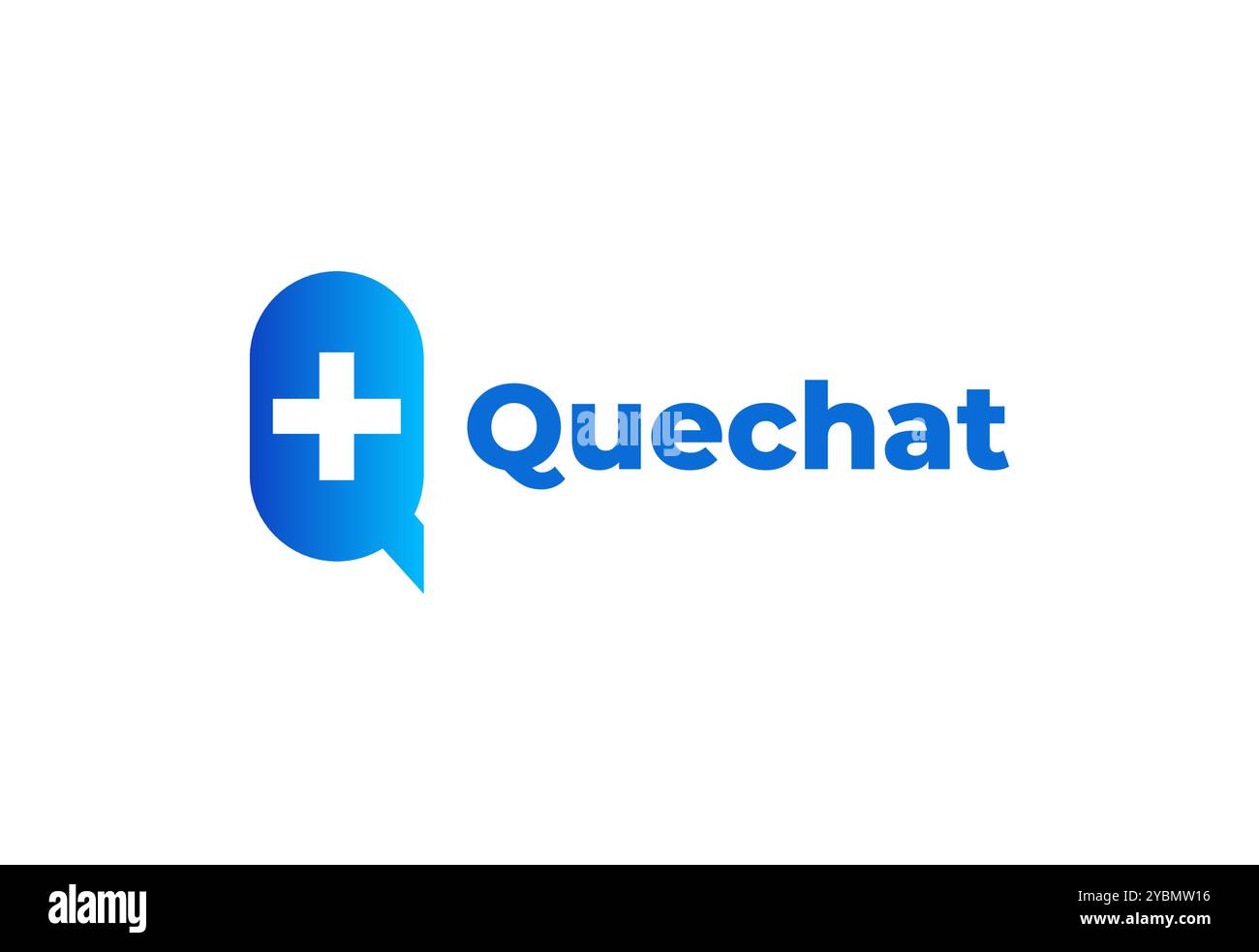 Logo letter Q with symbol medical plus, Creative template for hospital ...