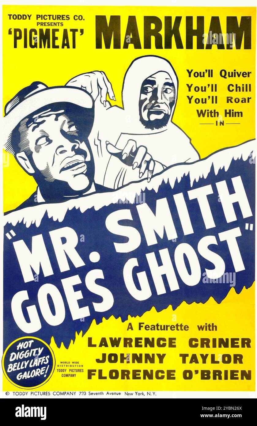 Vintage movie poster - Mr. Smith Goes Ghost – Toddy Films 1940 ...