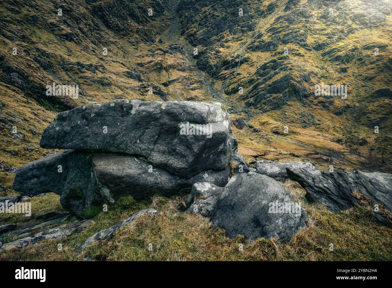 Rugged hillside textures hi-res stock photography and images - Alamy