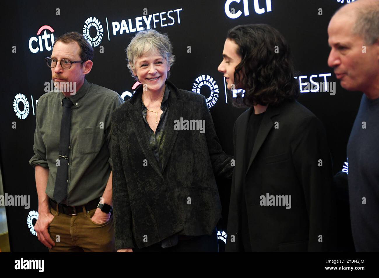 New York, USA. 19th Oct, 2024. Scott Gimple, Melissa McBride, Louis ...