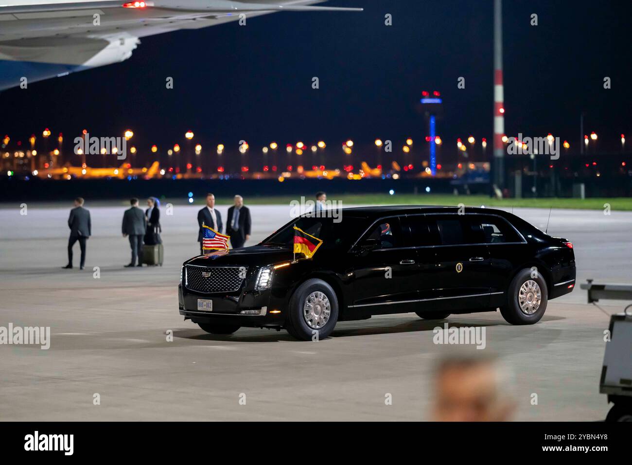 The Beast seen during arrival of the American President, JOE BIDEN, at ...