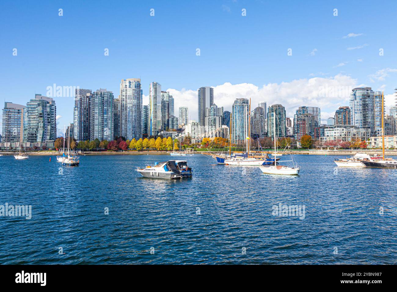 The Yaletown district of Vancouver across False Creek Stock Photo - Alamy
