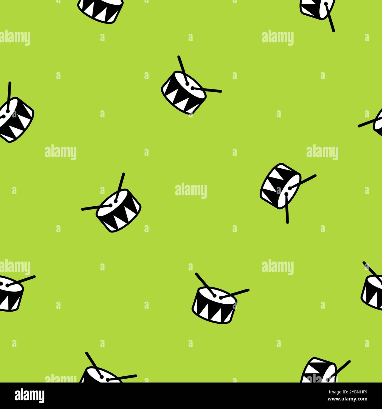 Drum seamless pattern background texture Stock Vector Image & Art - Alamy