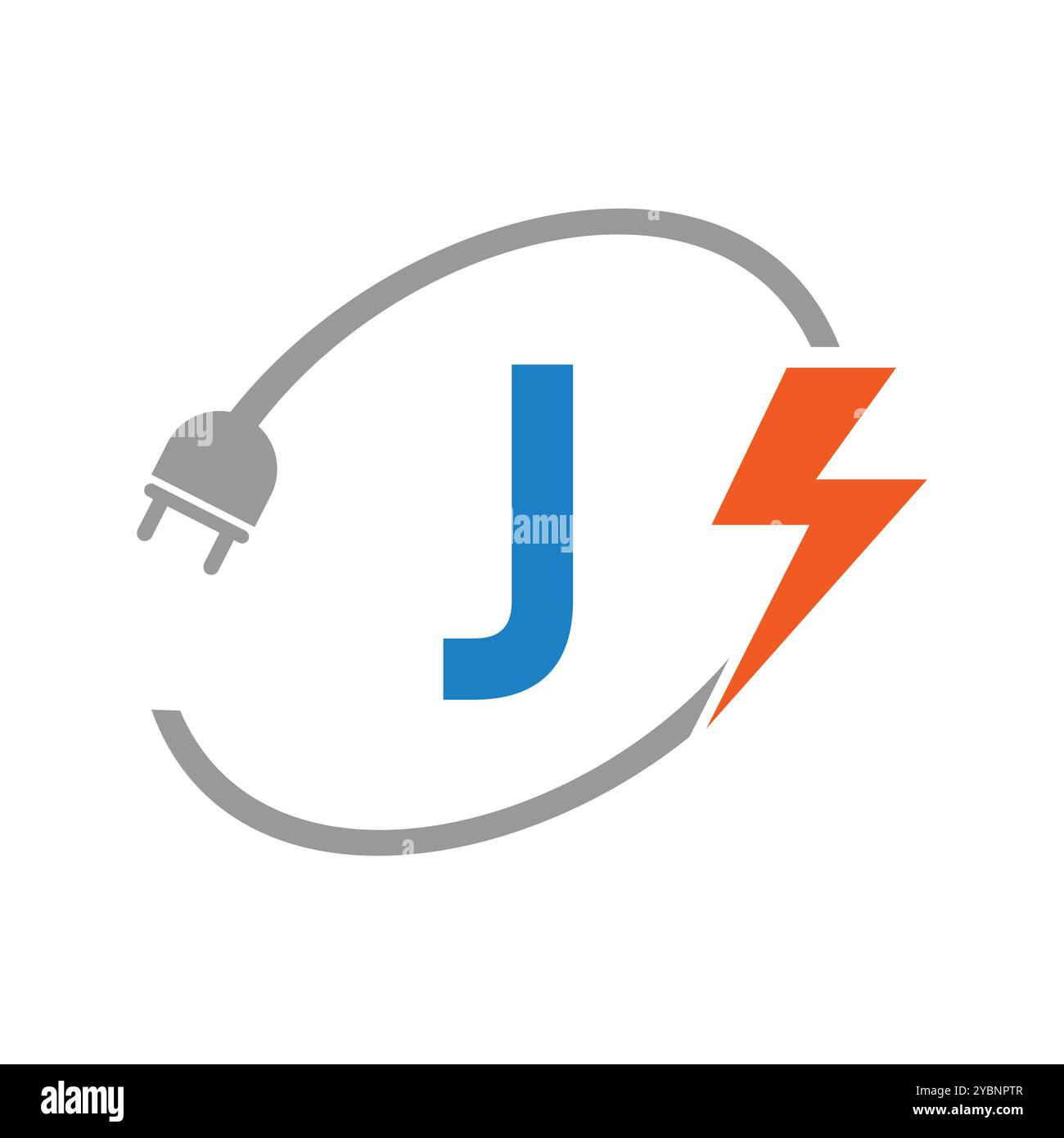 Power j logo hi-res stock photography and images - Alamy