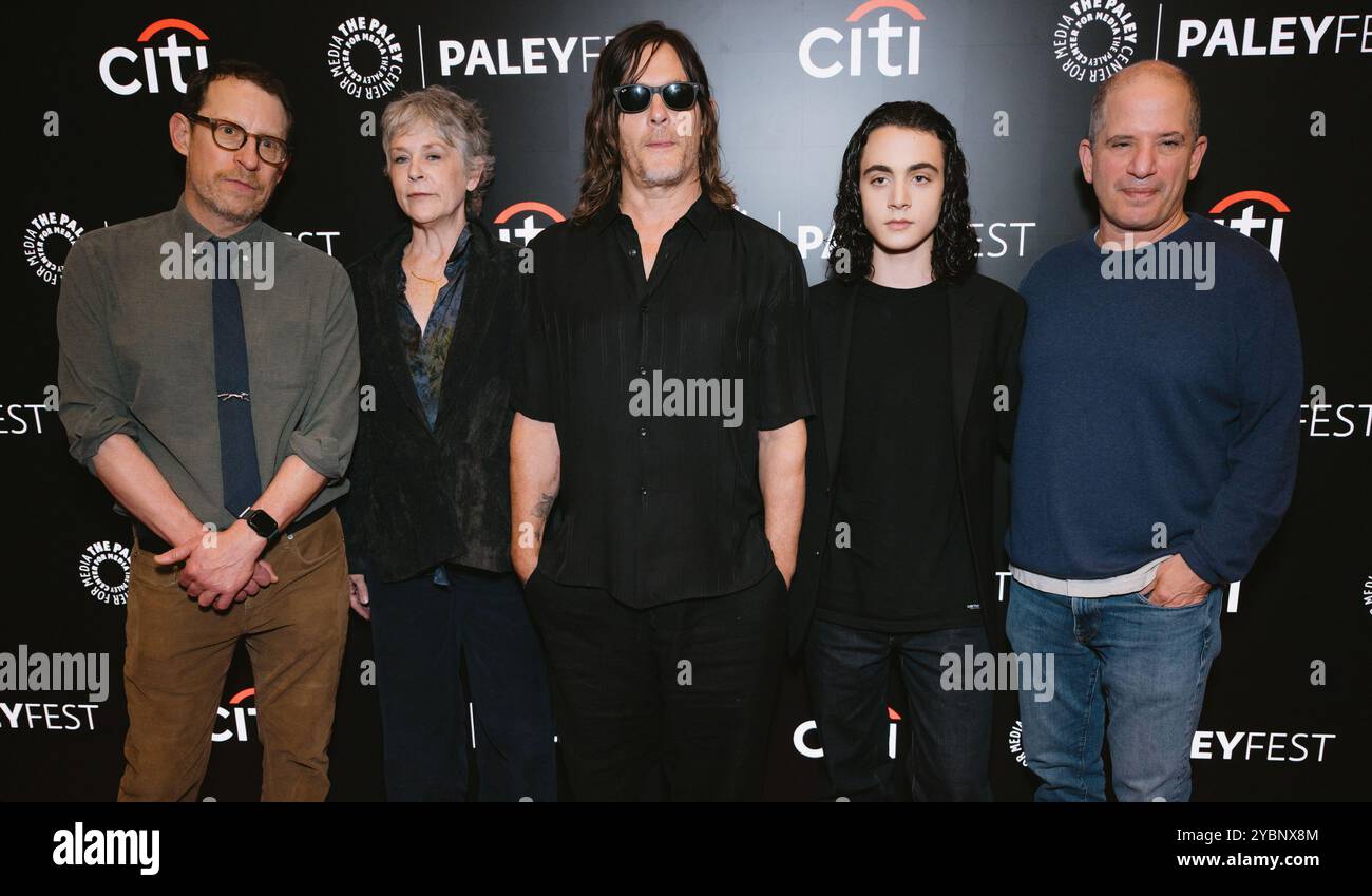October 19, 2024, New York, Ny, United States: Scott Gimple, Melissa ...