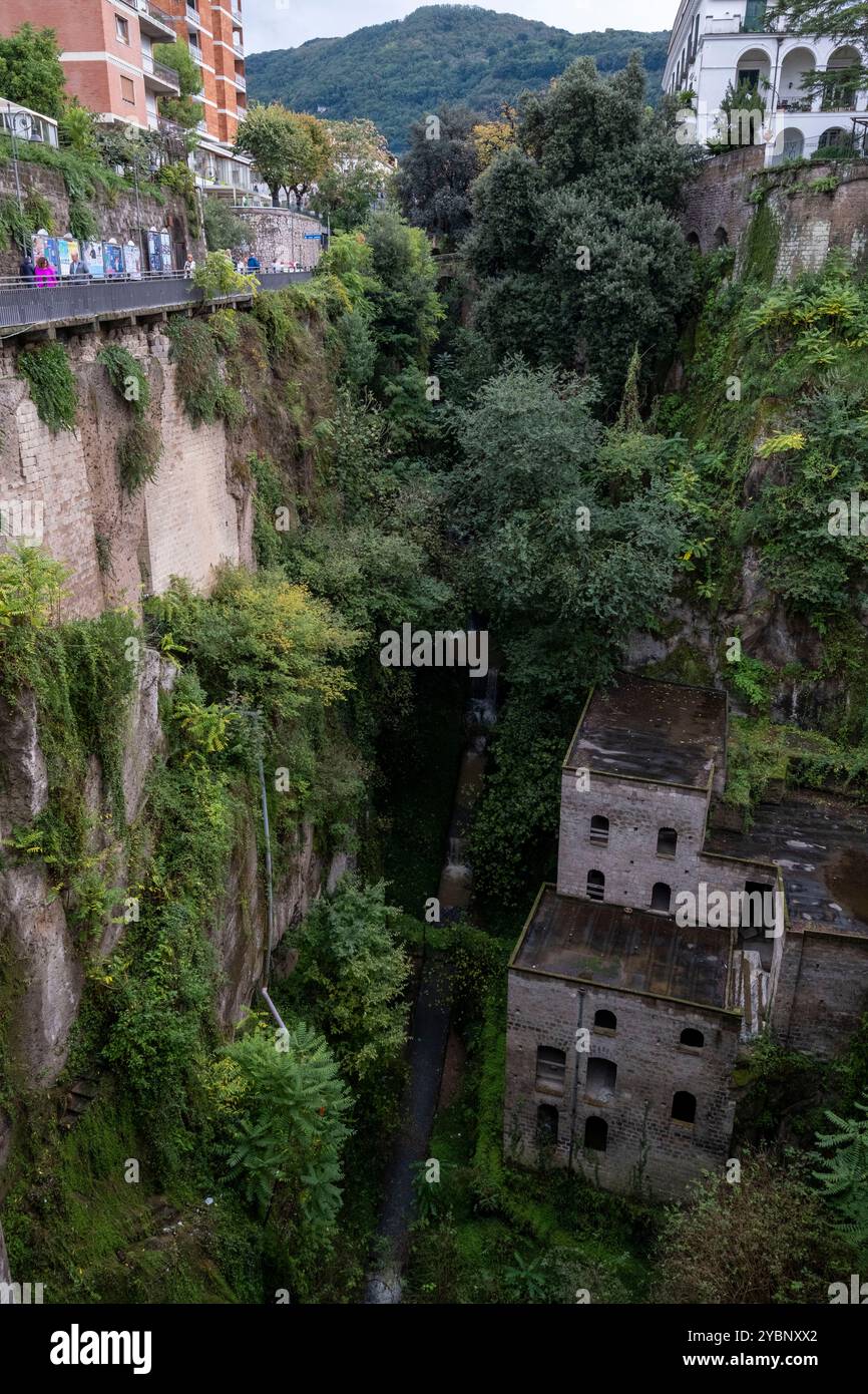 Old Flower Mill in the Vallone dei Mulini, (Valley of the Mills ...