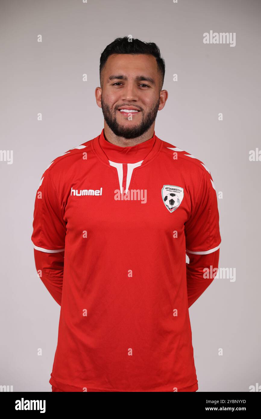Faysal Shayesteh of Afghanistan National Team Stock Photo - Alamy