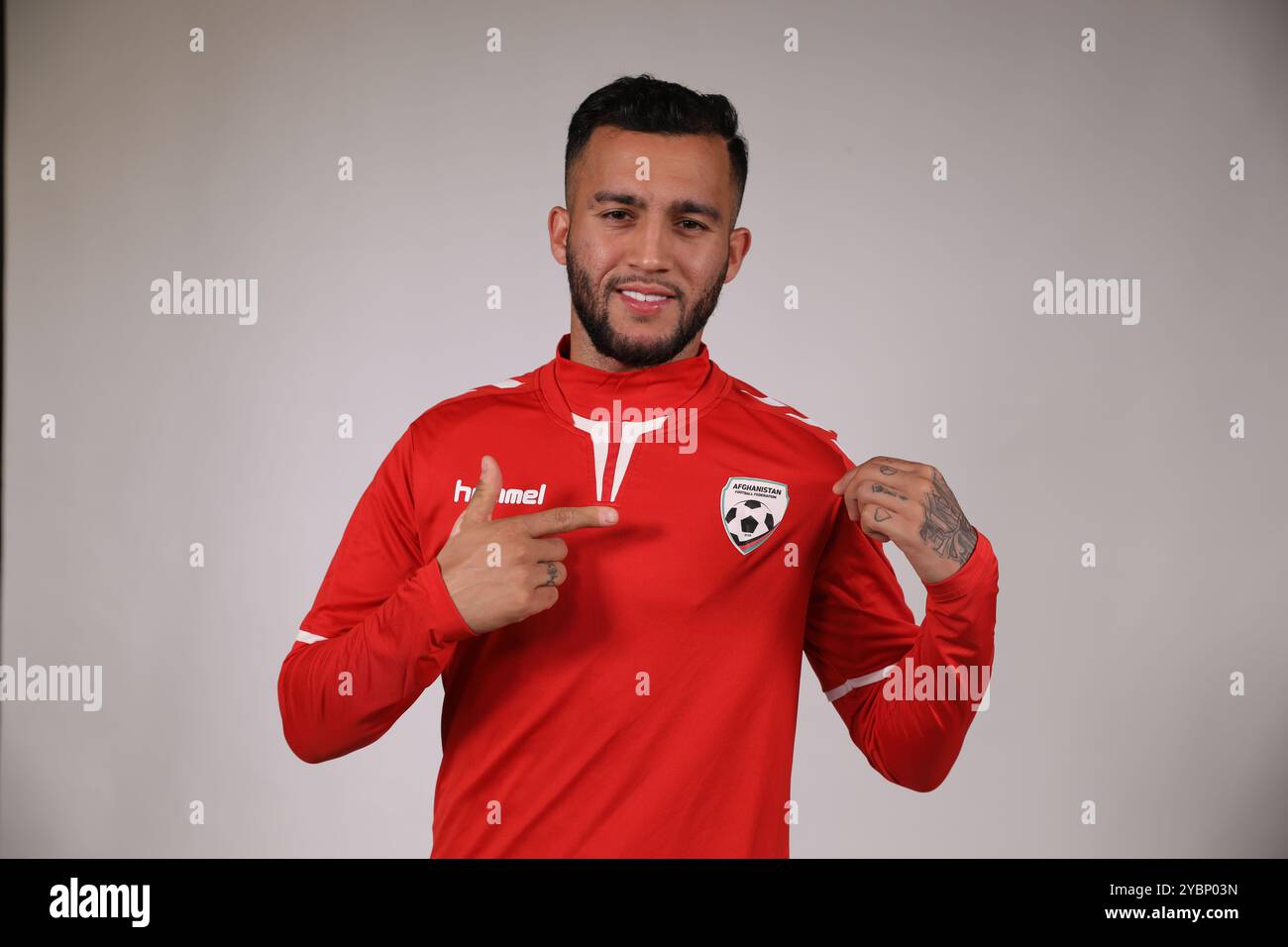 Faysal Shayesteh of Afghanistan National Team Stock Photo - Alamy