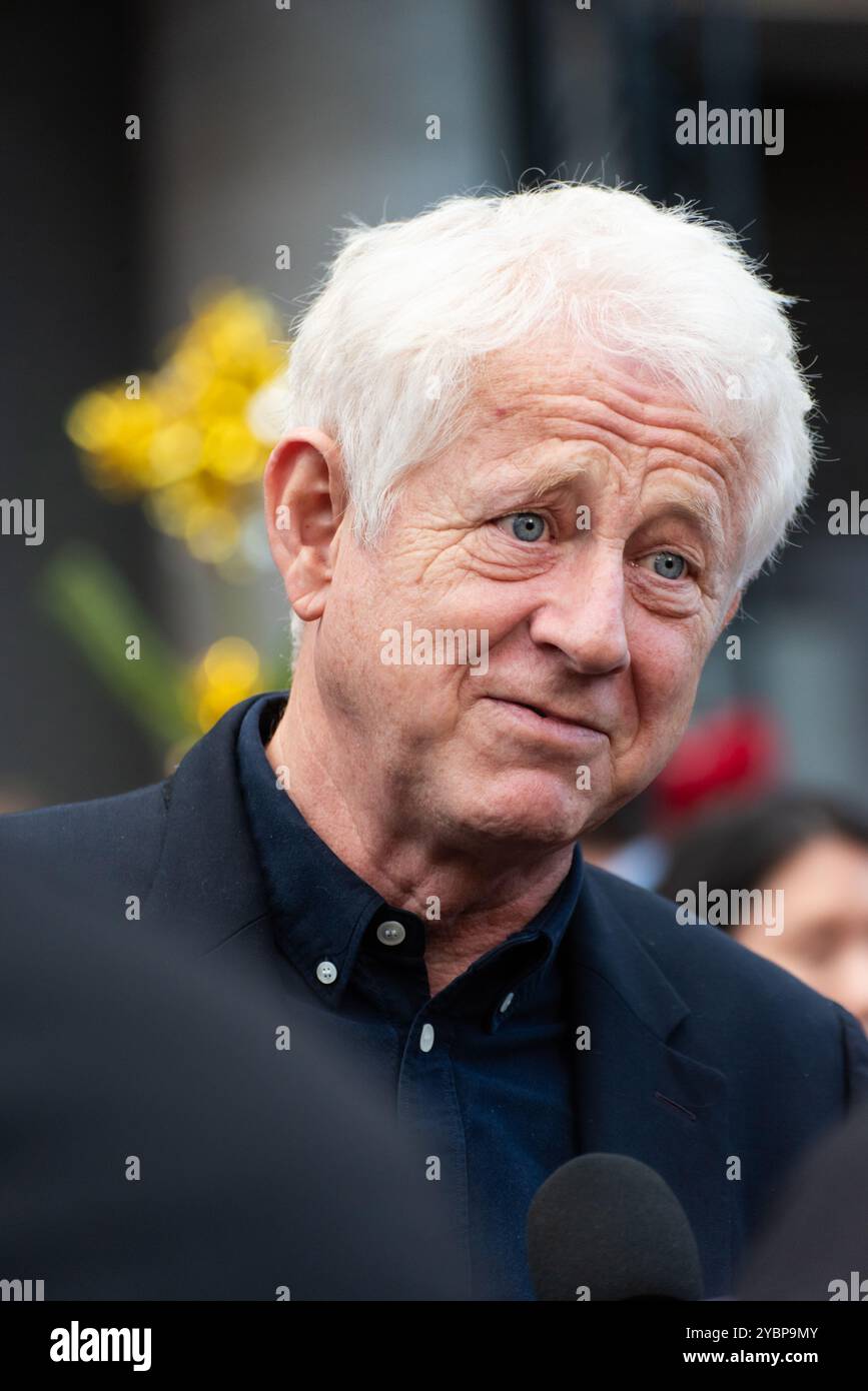 London, 19 October 2024, Richard Curtis on the red carpet for That ...