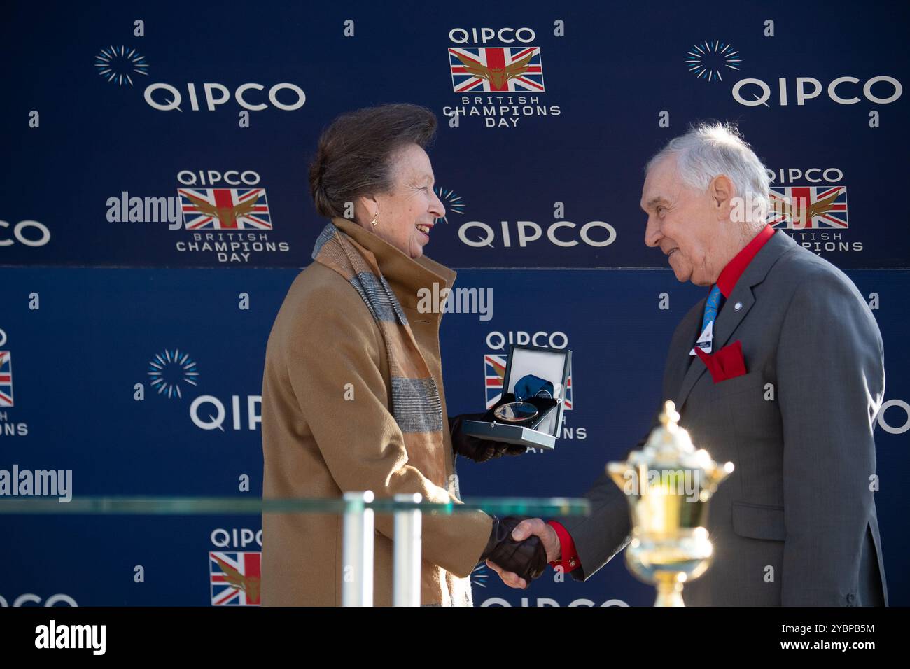 Ascot, Berkshire, UK. 19th October, 2024. The Princess Royal, Princess ...