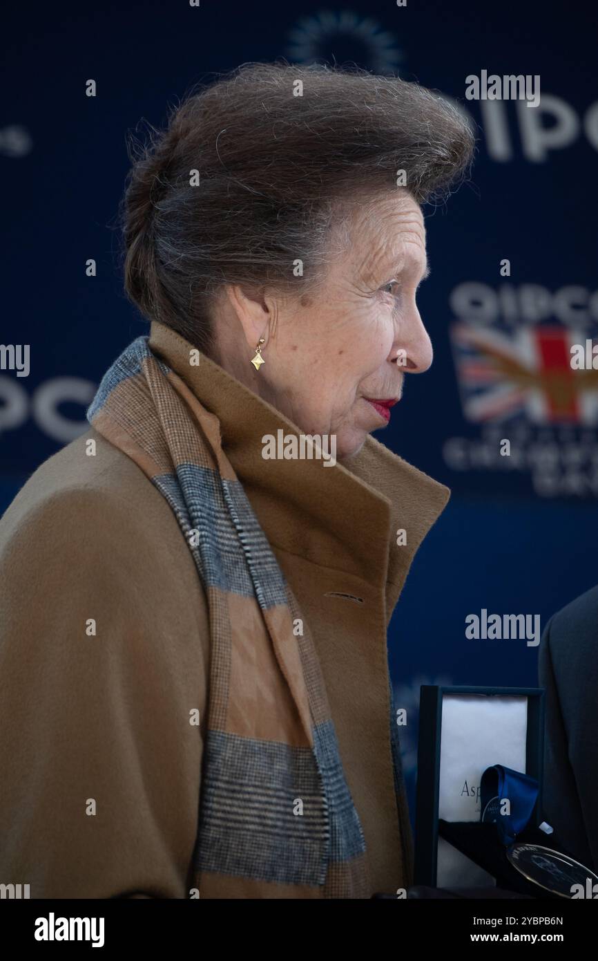 Ascot, Berkshire, UK. 19th October, 2024. The Princess Royal, Princess ...