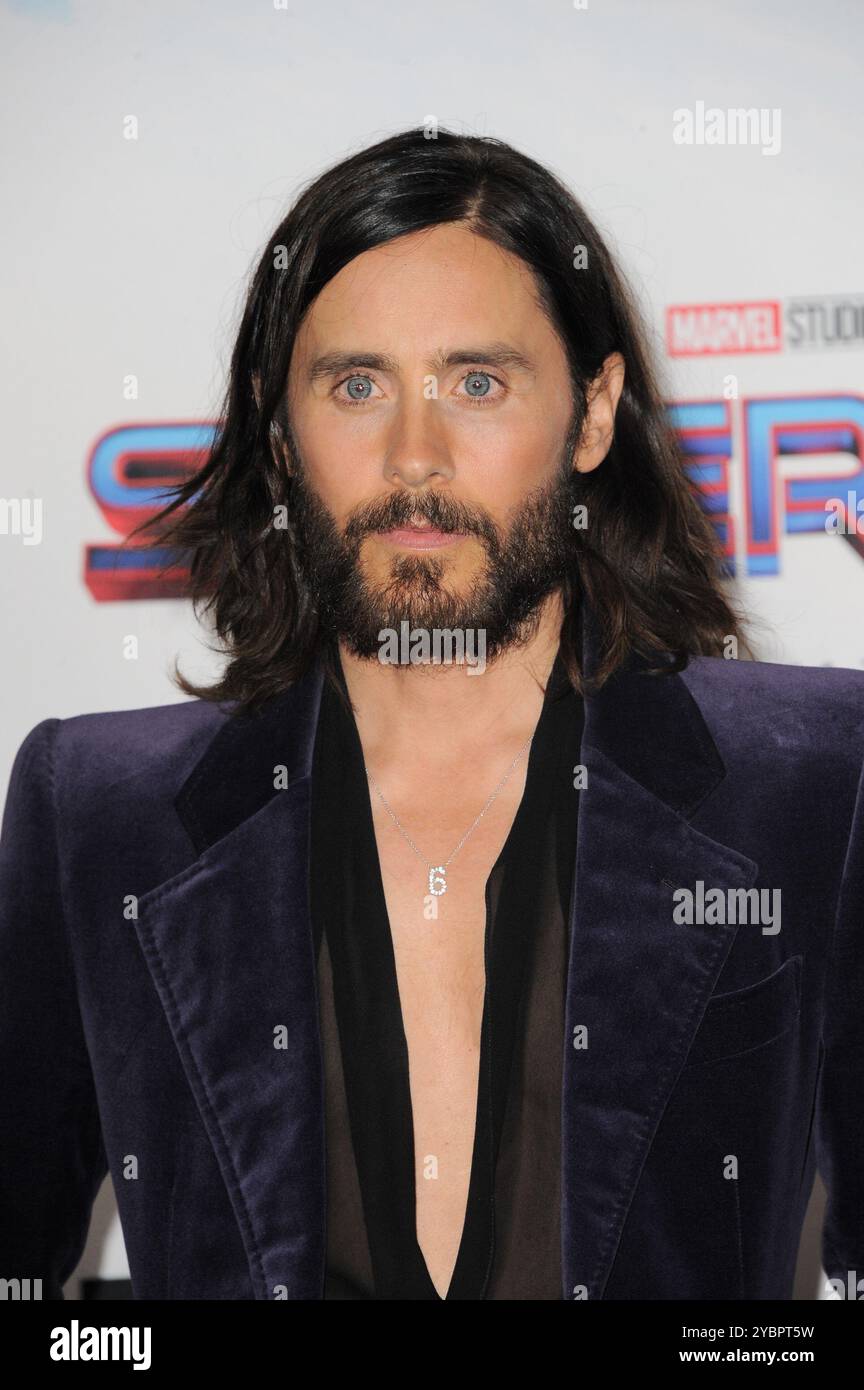 Jared Leto at the Los Angeles premiere of 'Spider-Man: No Way Home ...
