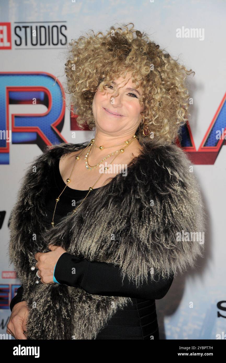 Amy Pascal at the Los Angeles premiere of 'Spider-Man: No Way Home ...