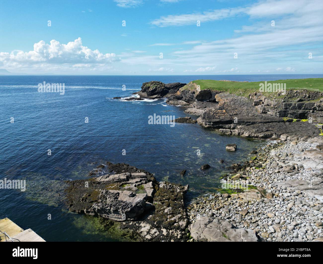 Saint johns Point with the dangerous Rocks that ships must watch for ...