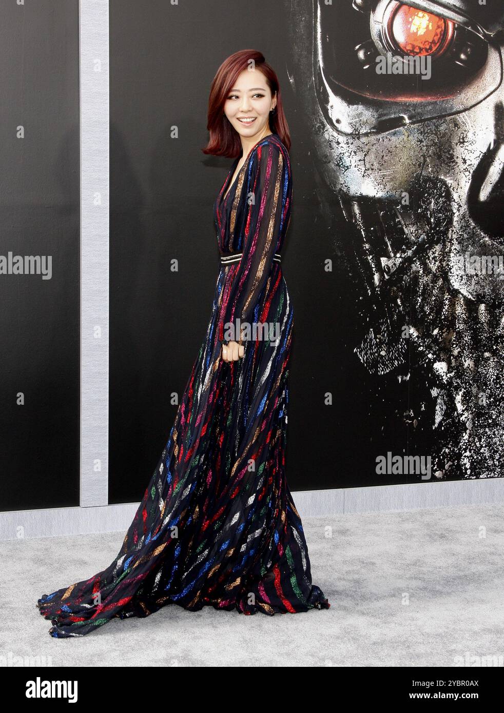 Jane Zhang at the Los Angeles premiere of 'Terminator Genisys' held at ...