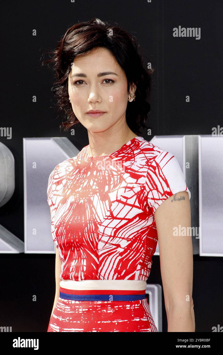 Sandrine Holt at the Los Angeles premiere of 'Terminator Genisys' held ...