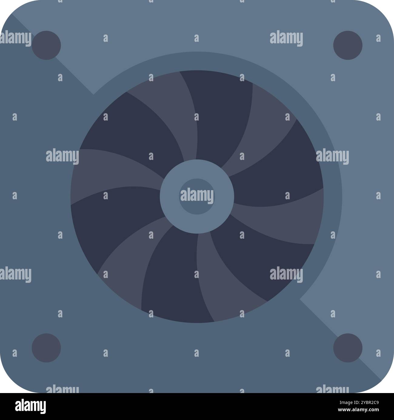Computer fan cooling system keeping internal computer hardware cool for ...