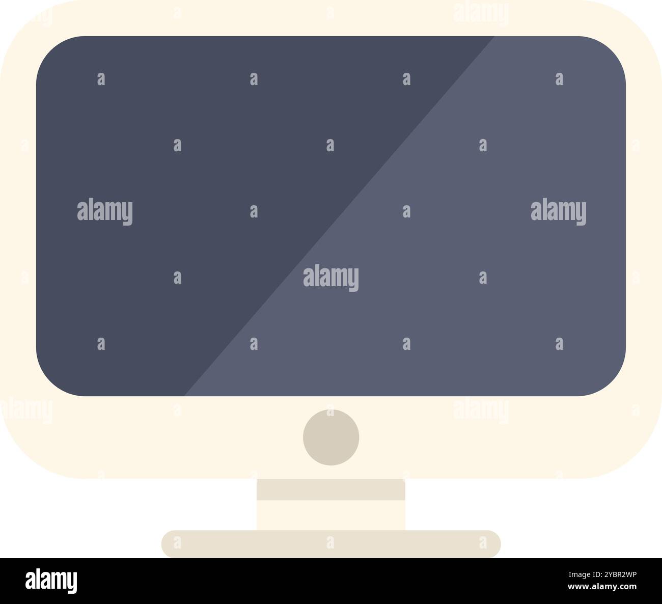 Minimalist workspace featuring blank Stock Vector Images - Alamy