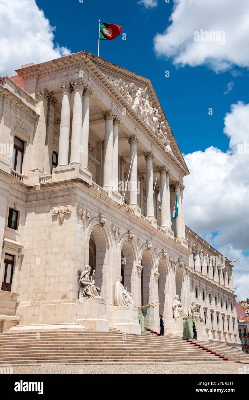 Palacio de Sao Bento or Portuguese parliament building in Lisbon Stock ...