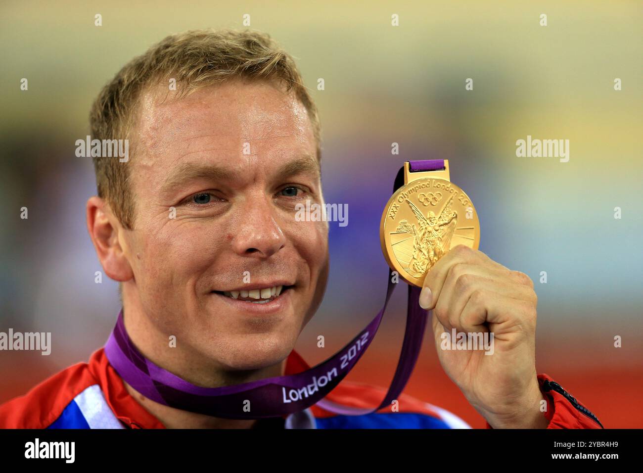 File photo dated 07/08/12 of Sir Chris Hoy celebrating winning the Gold ...